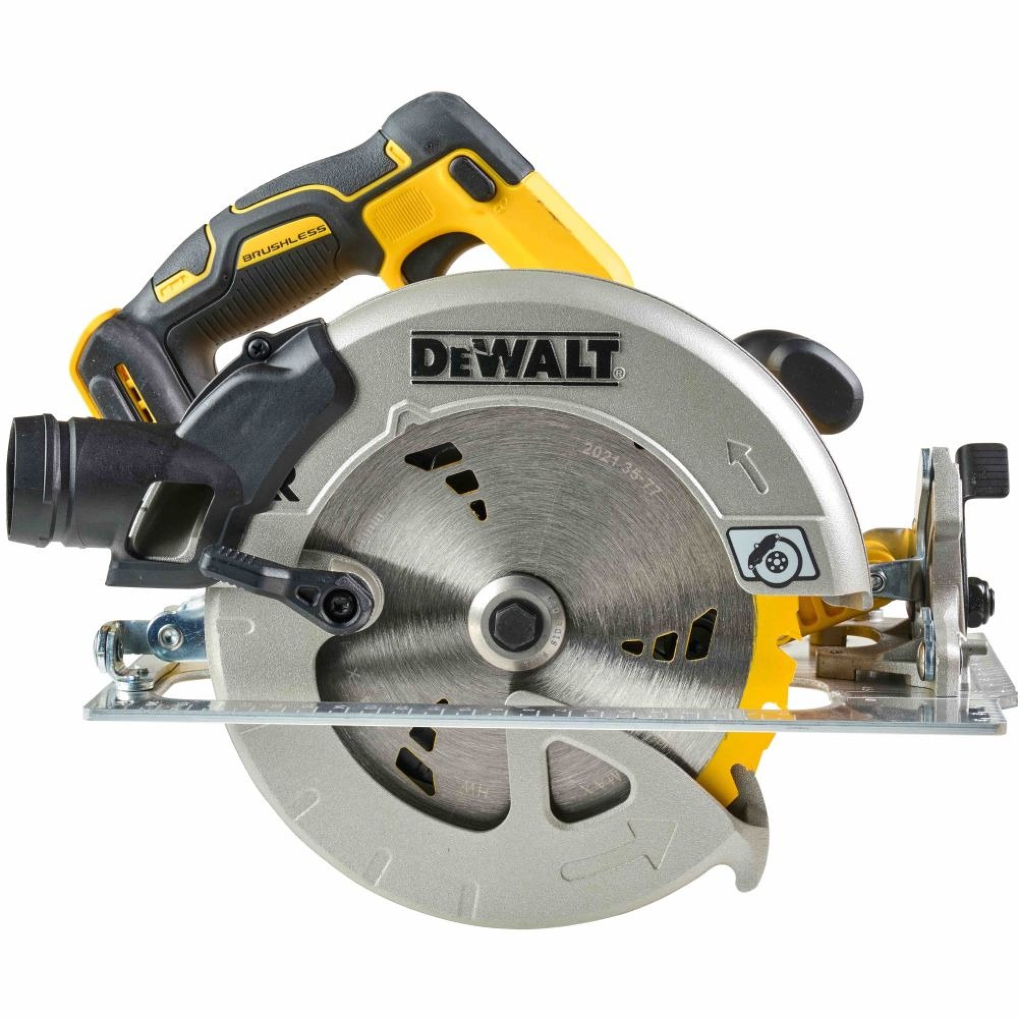 Акумулаторен циркуляр ф184 мм, 18V, безчетков, DeWalt DCS570N